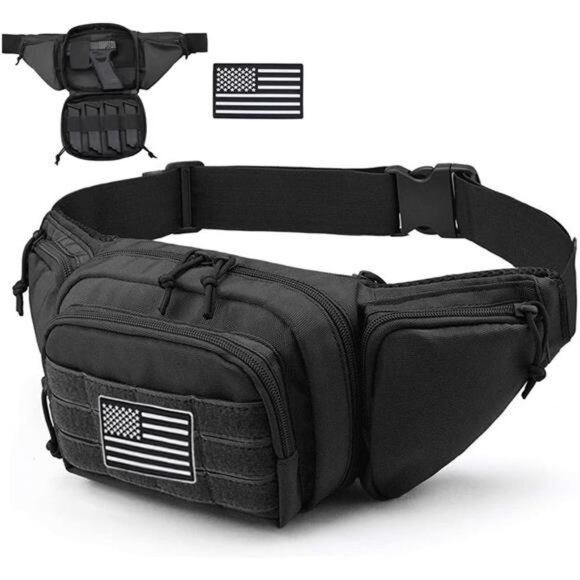 Bags | Tactical Fanny Pack Gun Holster Concealed Carry Pistol Military ...